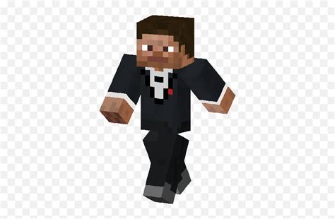 Minecraft Papercraft Tuxedo Steve