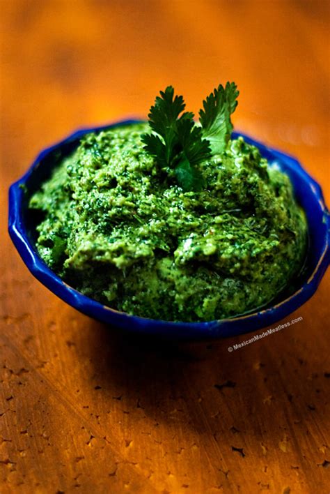 Easy Mexican Cilantro Pesto Recipe With Vegan Option Mexican Made