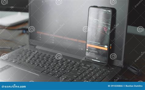 Global Cyber Attack With World Map On Computer And Mobile Phone Screen Internet Network