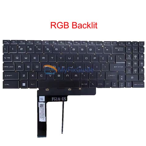 Keyboard For Msi Pulse Gl66 Gl7611uck 11udk 11uek 11ugk 12uck 12udk 12ue 12uek 12ugk