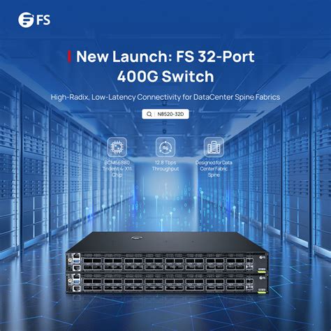 Introducing The Fs N8650 32od — A Next Gen 800g Switch