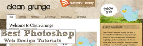 12 Of The Best Photoshop Web Design Tutorials Creative Nerds