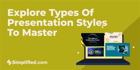 Explore 11 Types Of Presentation Styles To Master Simplified