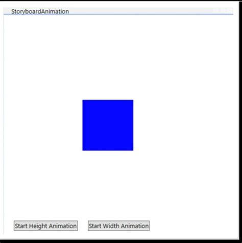Implementation Of Storyboard Animation In WPF NET 8 0