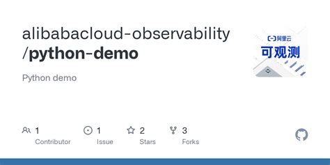 Github Alibabacloud Observabilitypython Demo Python Demo