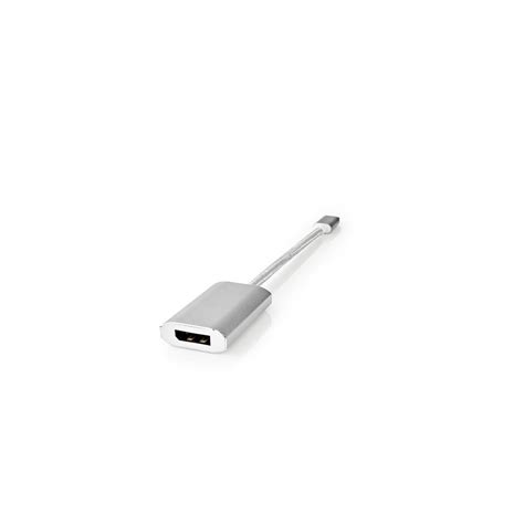 USB Adapter USB 3 2 Gen 1 USB Type C Male DisplayPort Female 5 Gbps 0 20 M Round