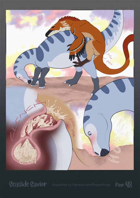 Rule 34 Adasaurus Anthro Anus Blush Bodily Fluids Cum Cum In Pussy Cum In Uterus Cum Inside