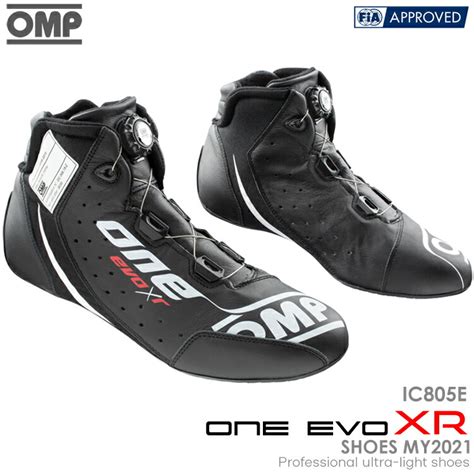 【楽天市場】omp One Evo Xr Shoes ブラック071 レーシングシューズ Fia公認8856 2018 Black