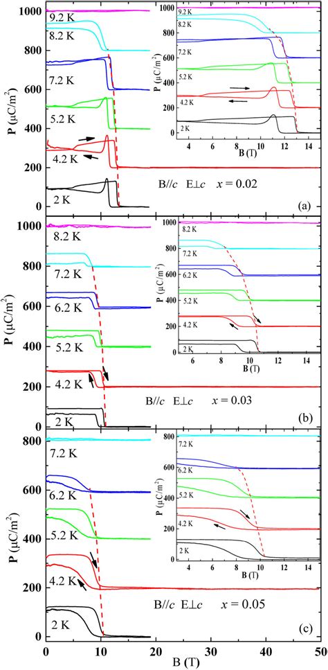 Temperature And Applied Pulsed Magnetic Field Dependence On The