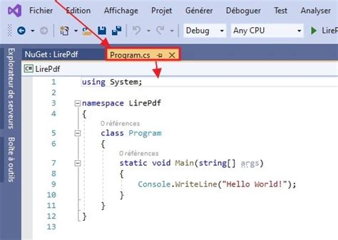 Tutoseu Lire Le Texte Contenu Dans Un Fichier Pdf Avec C Sharp