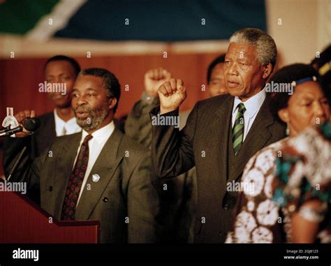 Thabo Mbeki And Nelson Mandela