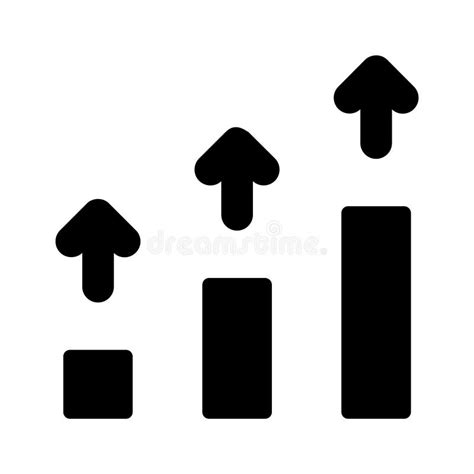 Get This Amazing Icon Of Growth Chart In Trendy Style Stock Vector