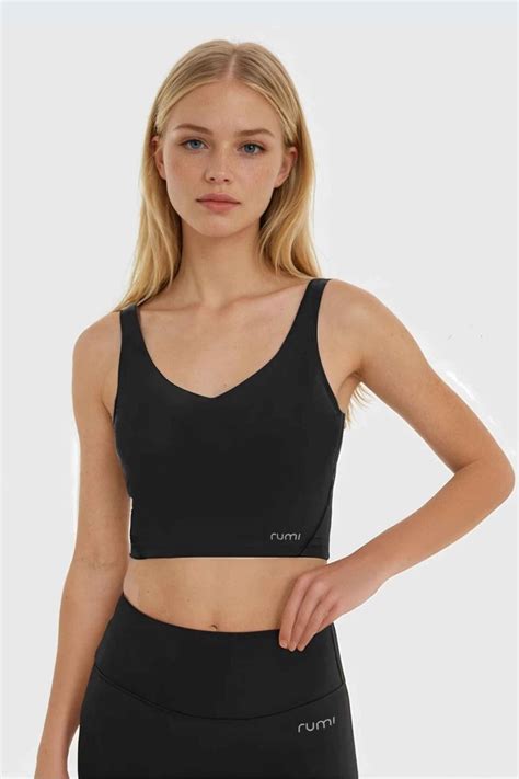 Rumi Earth W Sunsoft Tank Bra Black R137440