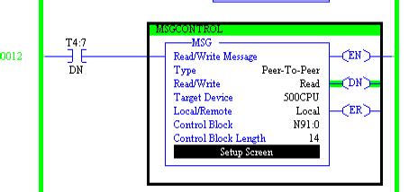 SLC Messaging MSG Command Bryce Automation