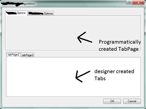 C How To Match Default Tabpage Styles With Programaticlaly Created Tab Pages Stack Overflow