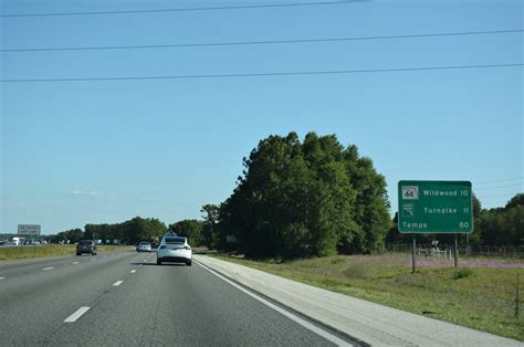 Interstate 75 South Ocala Florida Aaroads