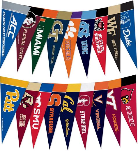 Rico Industries Ncaa Acc Complete 4 X 9 Felt Mini
