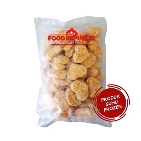 Jual Nuget Ayam 1 Kg Chicken Nugget Nuget Frozen Premium Enak Halal Shopee Indonesia