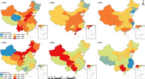 Spatial Distribution Of Regression Coefficient For Gcr Download
