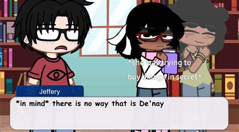 Jeffrey Has Found Out Denays An Oc Dark Secret R Classof09game