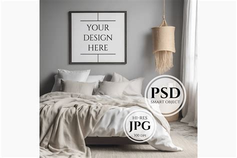 Frame Mockup Wall Art Mockup Graphic By Awrsmdesign · Creative Fabrica