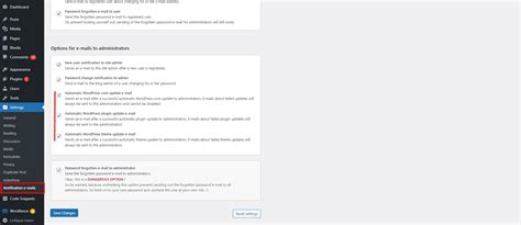 How To Easily Disable Automatic Update Email Notification In Wordpress