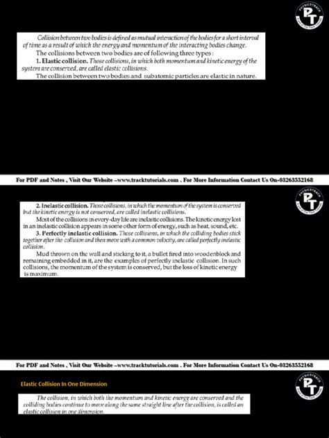 Collision Class 11 Pdf