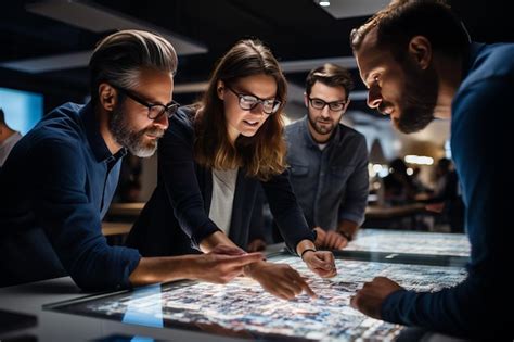 Premium Photo Uiux Designer Collaborating With Developer Generative Ai