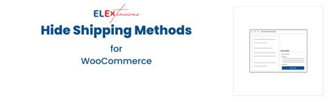 Hide Shipping Methods For Woocommerce Woocommerce Marketplace