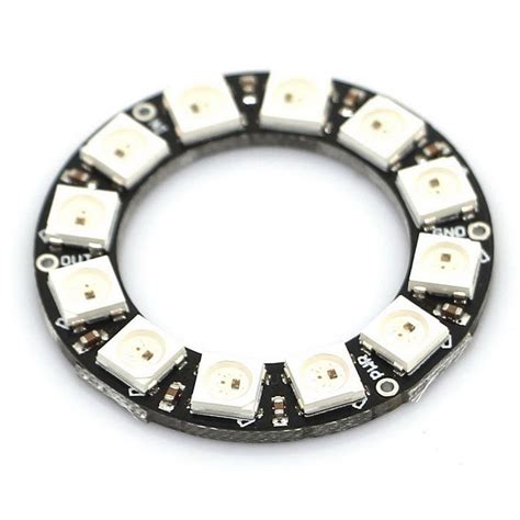NEOPIXEL RING LED RGB BITS Lozurytech