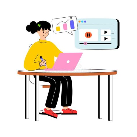 Check This Flat Illustration Of Business Class Stock Vector Illustration Of Class Female