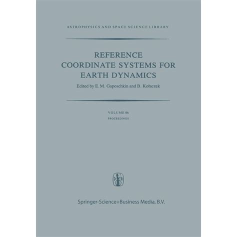 Reference Coordinate Systems For Earth Dynamics No Shoptime