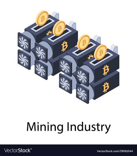 Mining Industry Royalty Free Vector Image Vectorstock