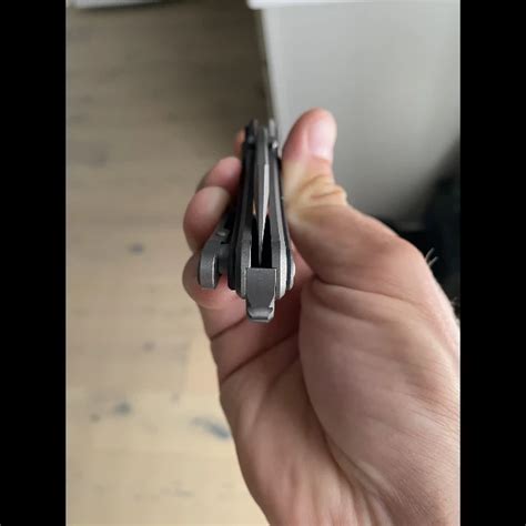 Bladebinge Hawk Knife Designs Talon Black Dunes Carbon Fiber Inlays