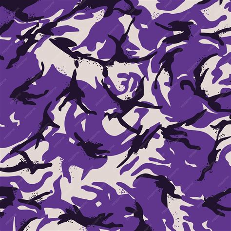 Purple Camouflage Pattern