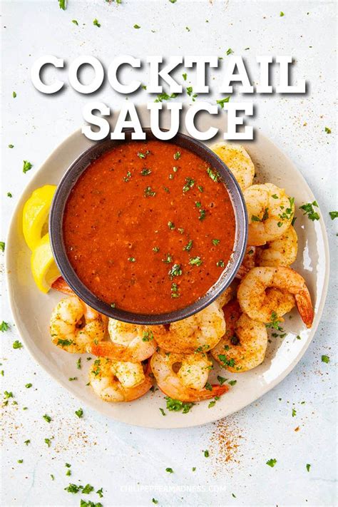 Spicy Cocktail Sauce Spicy Cocktail Cocktail Sauce Recipe Shrimp