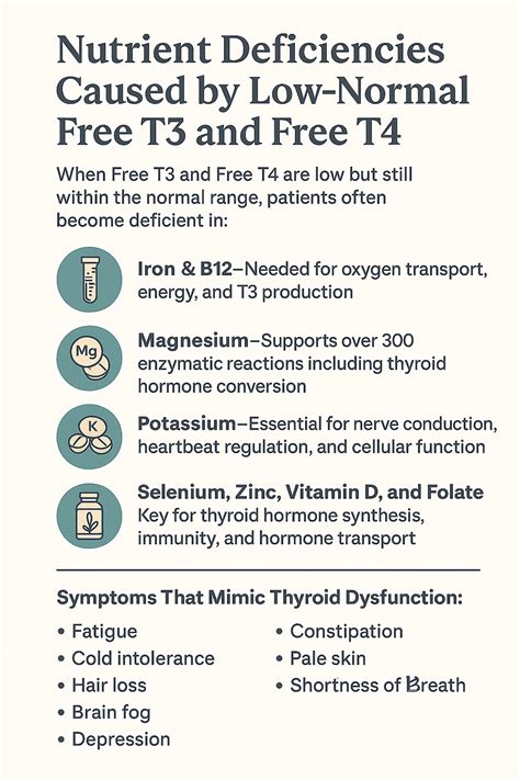 Low Normal Free T3 And T4 What Its Really Doing To Your Body And Why