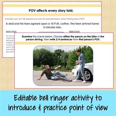 Highly Effective Point Of View Analysis Activity Using Short Story