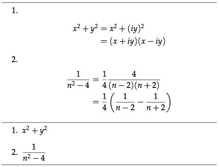 Lists Vertical Alignment Of Align In Enumerate Tex Latex Stack