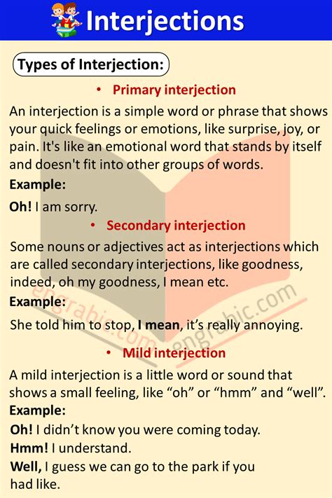 Interjections Definition Rules And Examples Engrabic