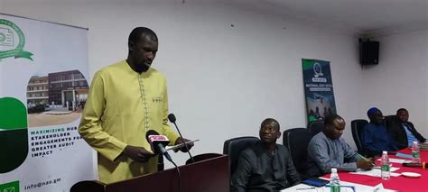 National Audit Office Organises Training For Auditees Gambia