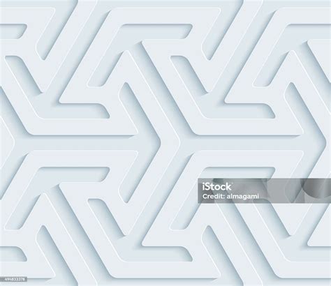 화살표 제품의 등각투영 3d 원활한 배경이미지 패턴 기하 도형에 대한 스톡 벡터 아트 및 기타 이미지 기하 도형 패턴 다층 효과 Istock