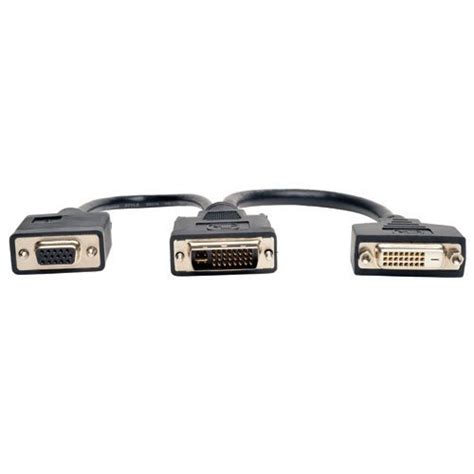 The Legacy® Dvi I 24 5 Male To Dvi D 24 1 Female And Vga Female