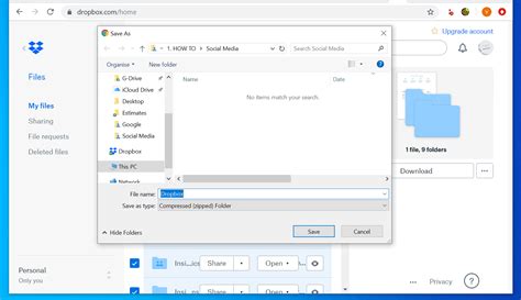how to delete dropbox account