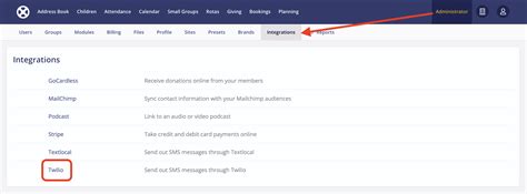 Integrating With Twilio Sms Churchsuite Support Articles