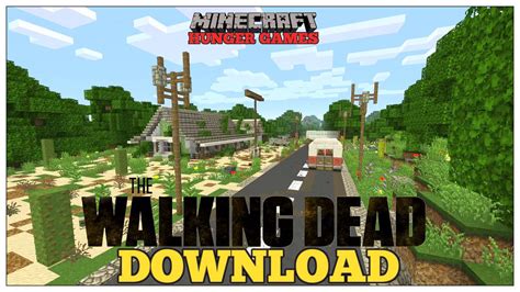 Minecraft The Walking Dead Hunger Games Map Download Xbox Ps3