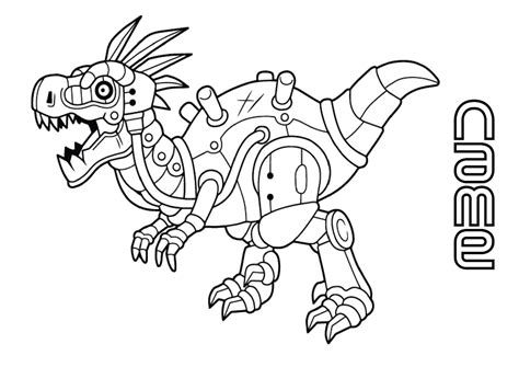 Robot Came Coloring Page Download Print Or Color Online For Free