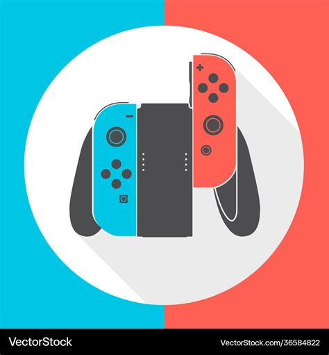 Nintendo Switch Controller Royalty Free Vector Image