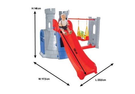 კოშკი სასრიალო საქანელა Pilsan